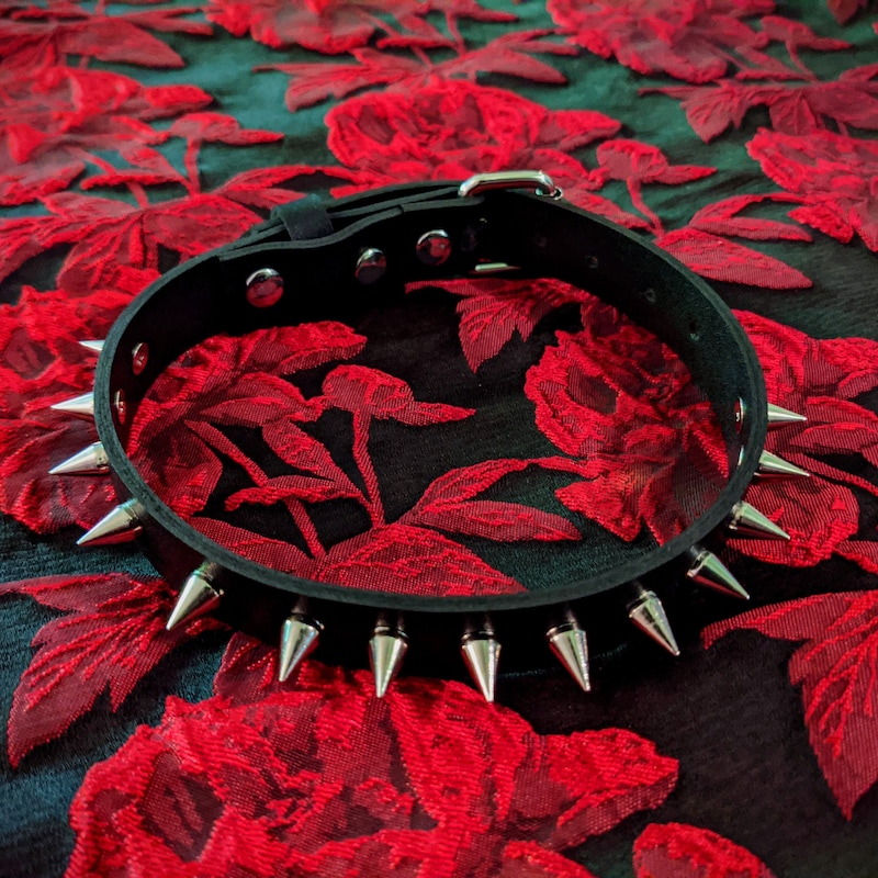 Spiked Collar - Etsy UK