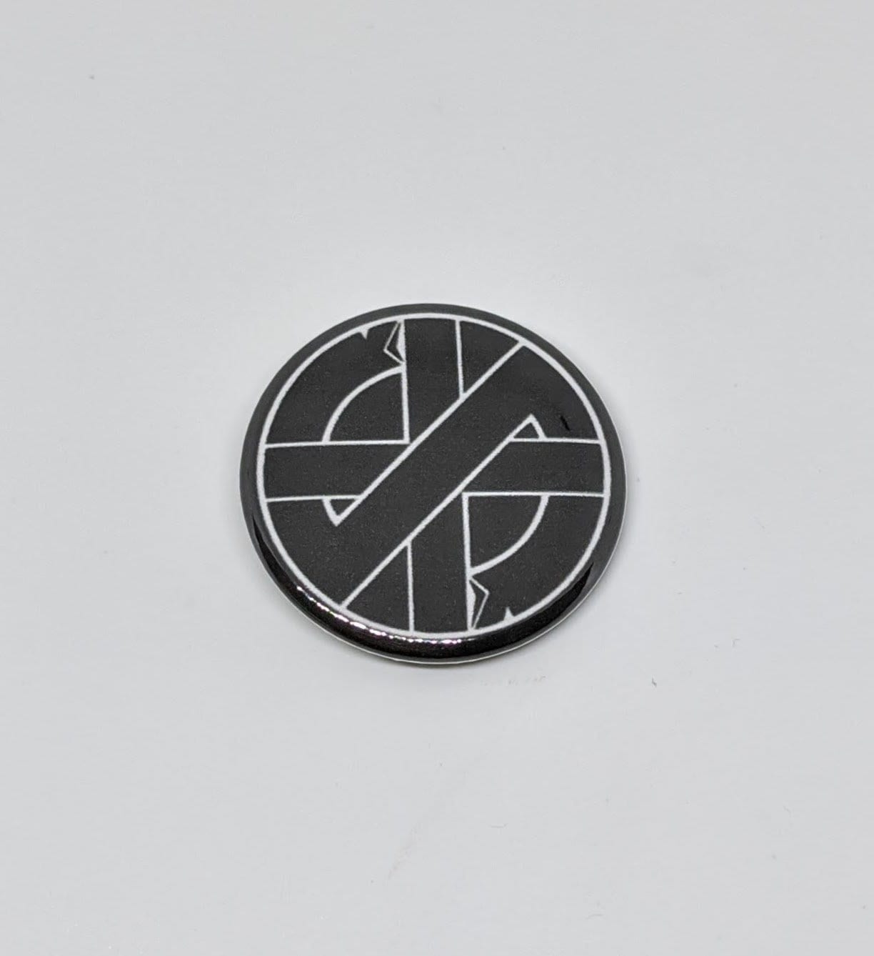 1.5 Handmade CRASS Logo Pinback Button Punk Pin | Etsy