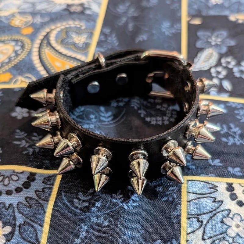 Spiked Punk Bracelets - Etsy