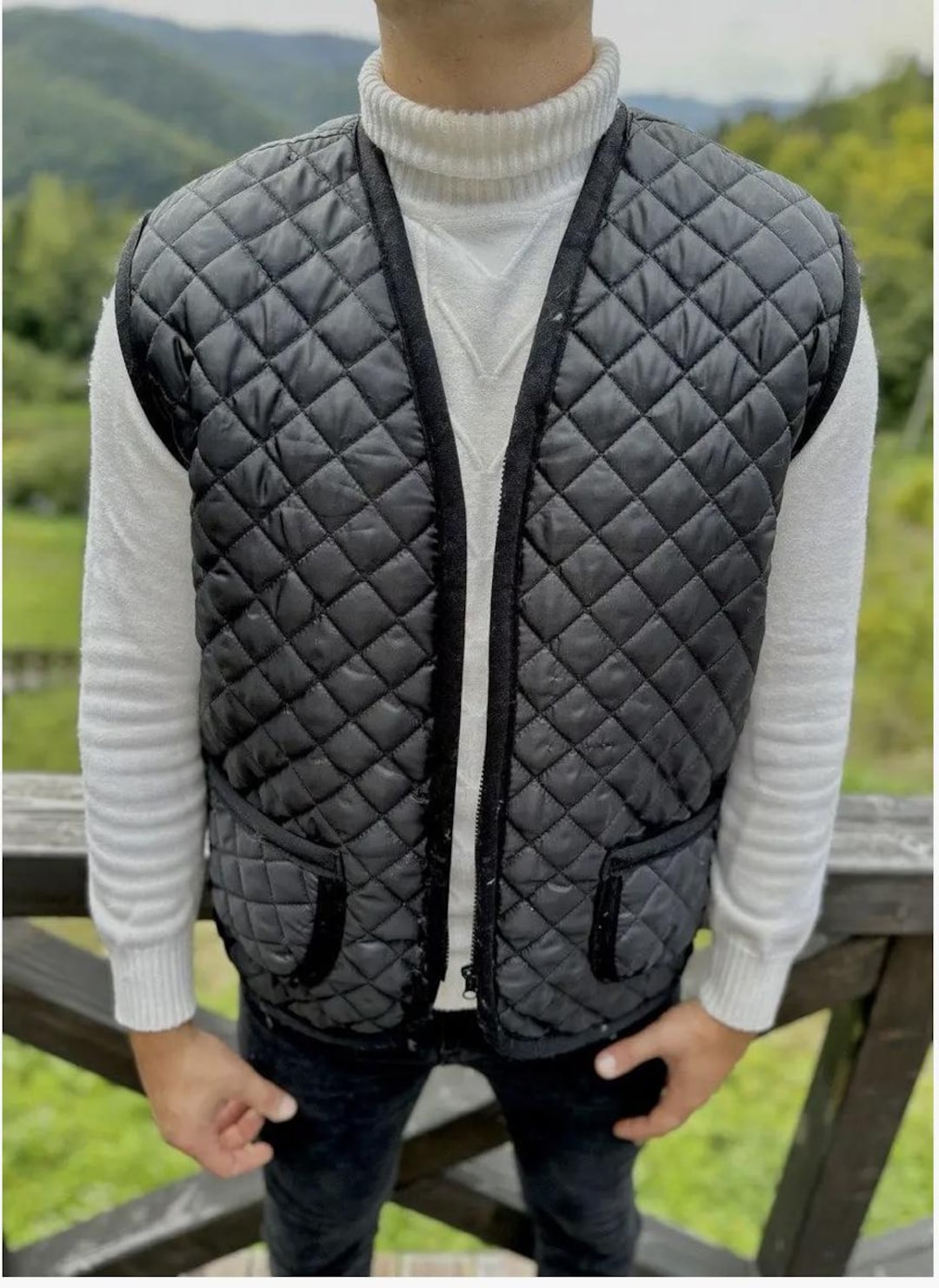 Ukrainian Wool Vest, Wind & Waterproof Vest, Unisex Vest, Carpathian ...