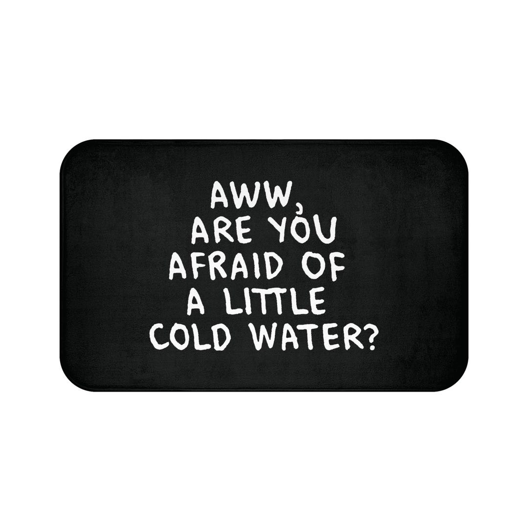 Scary Cold Plunge Indoor Mat - Etsy