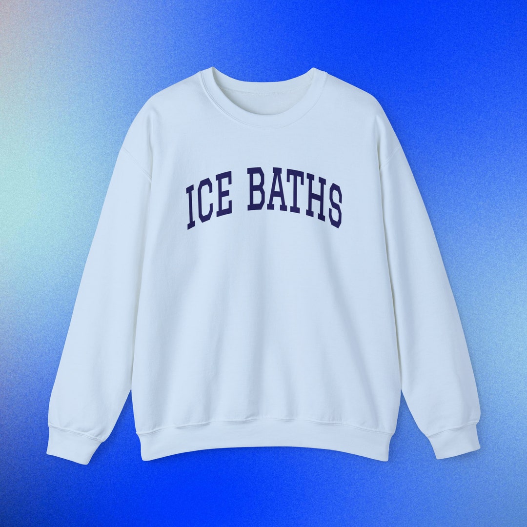 Ice Baths Sweatshirt: Cold Plunge, Wim Hof Style - Etsy