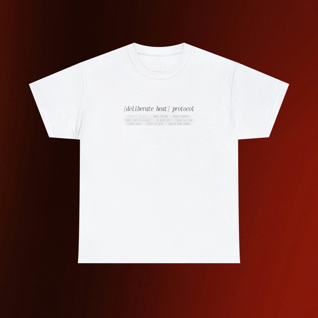 Sauna Protocol Shirt Gift for Andrew Huberman Lab Fans - Etsy