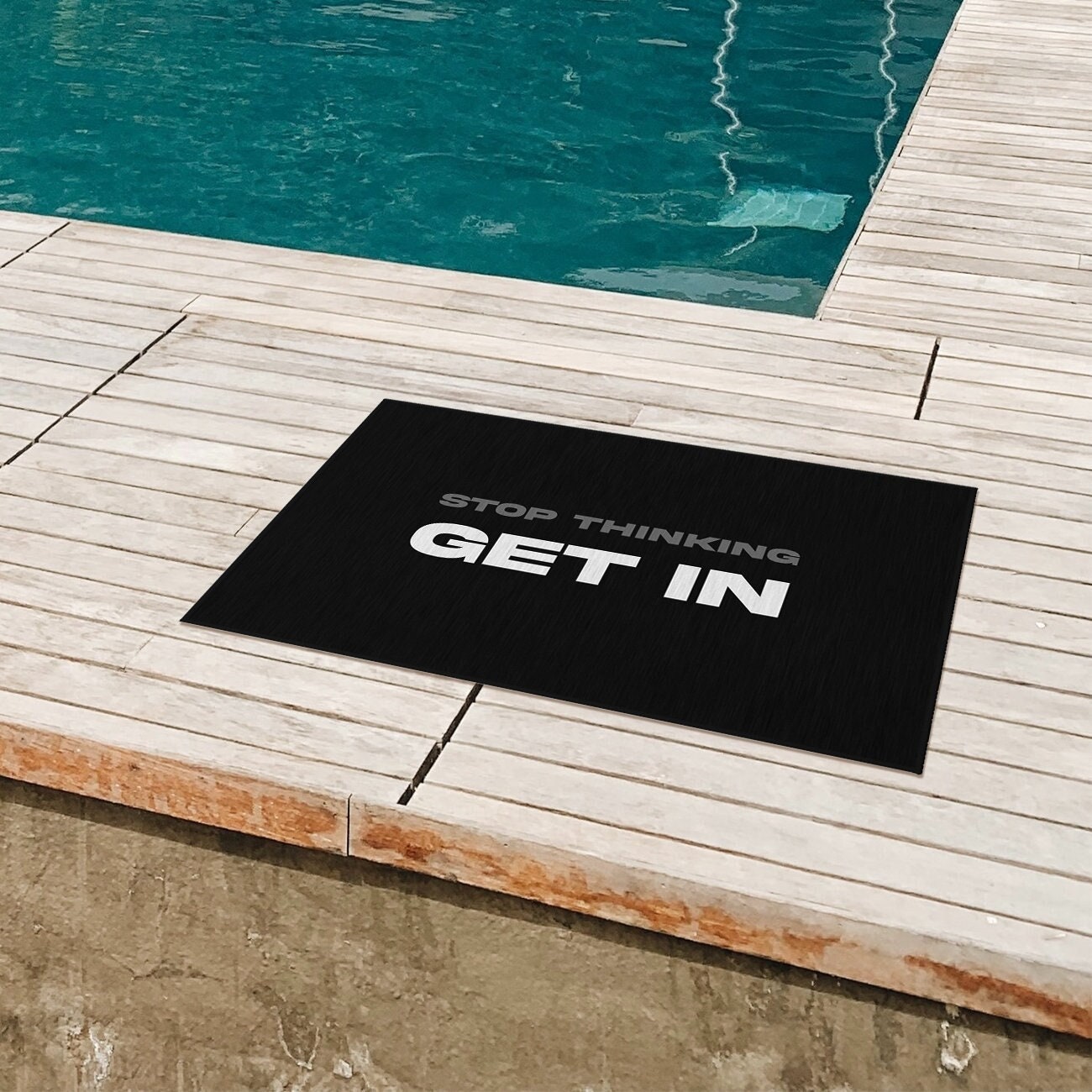 Cold Plunge Drying Mat: Outdoor Ice Bath Accessory - Etsy