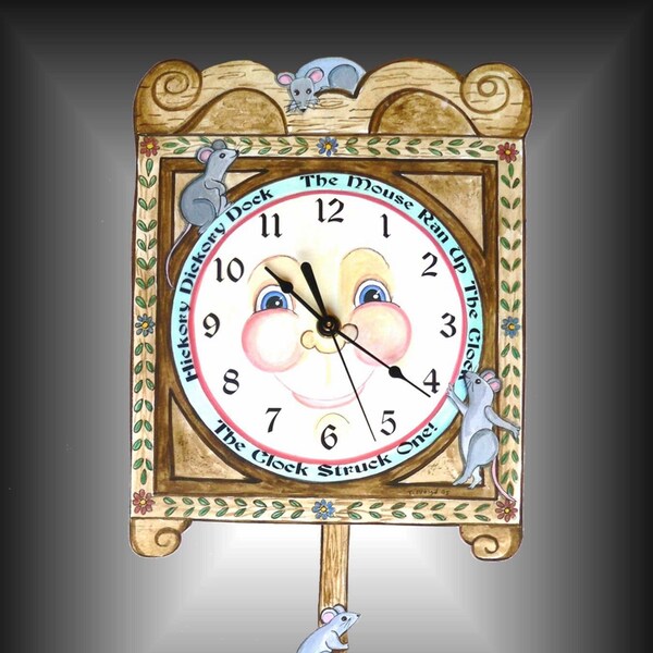 Nursery Clock - Etsy