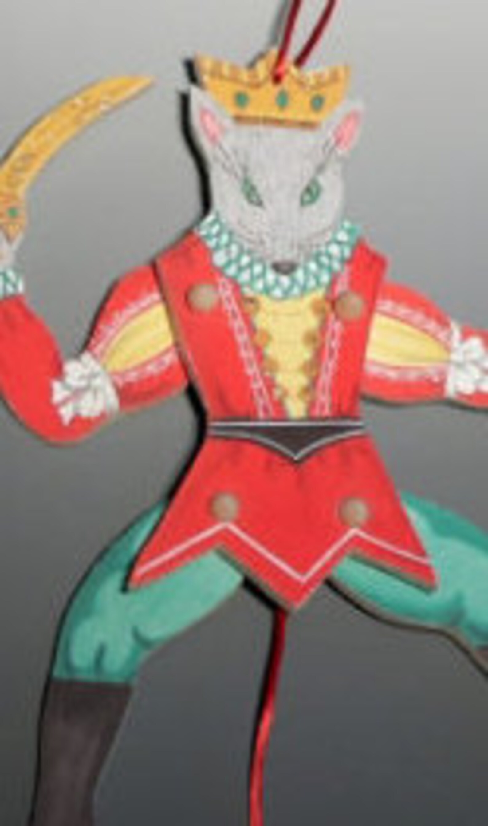 Mouse King Jumping Jack From the Nutcracker Ballet Christmas Decor - Etsy