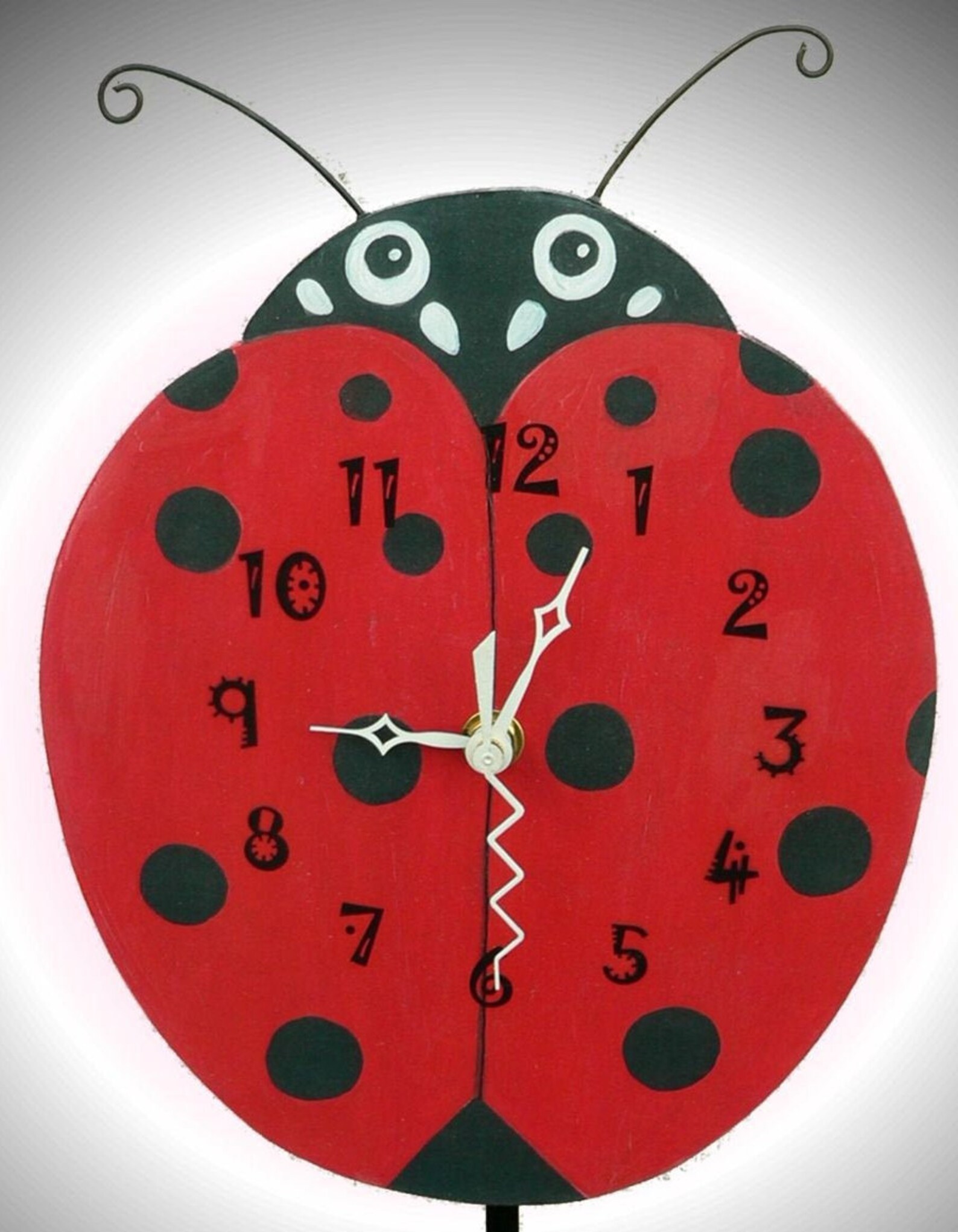 LADY BUG Pendulum Clock With Daisy Pendulum - Etsy