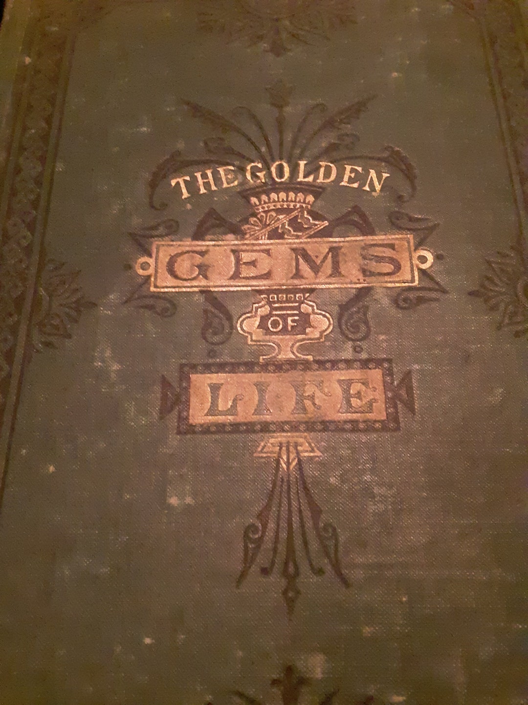 Antique Book the Golden Gems of Life by Ferguson and Allen - Etsy