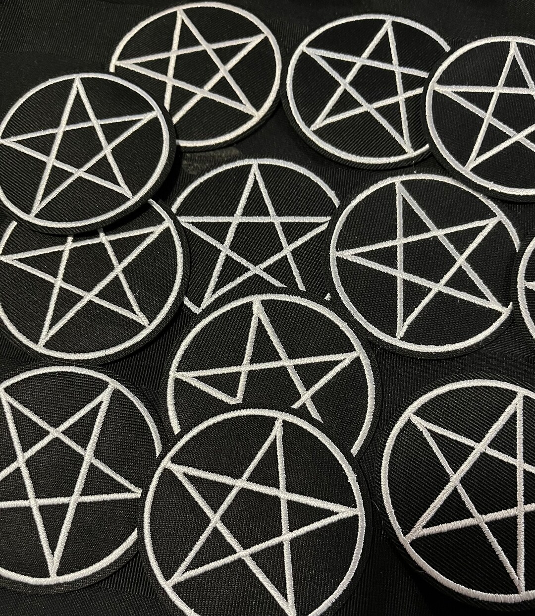 2 Iron on Pentacle Patches, Witch, Witch Craft, Wiccan, Pagan - Etsy Canada