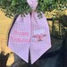 Pink Gingham Birthday Wreath Sash | Grandmillennial Birthday Decor ...
