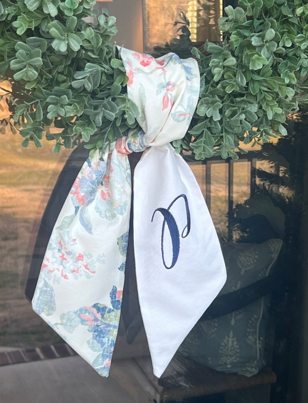 Pastel Floral Wreath Sash - Etsy