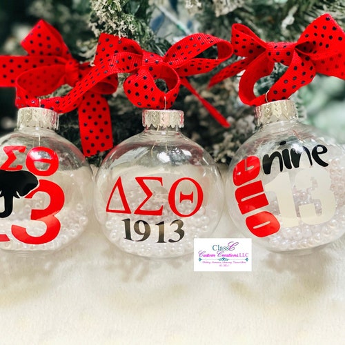 Delta DST Ornaments - Etsy