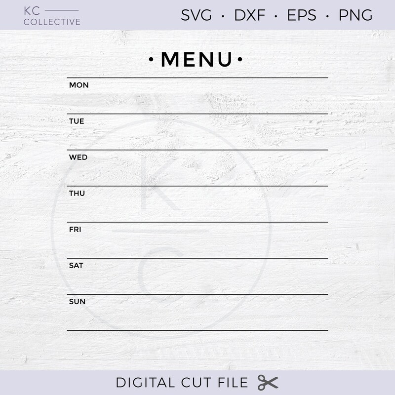 Menu Board for Kitchen - Etsy