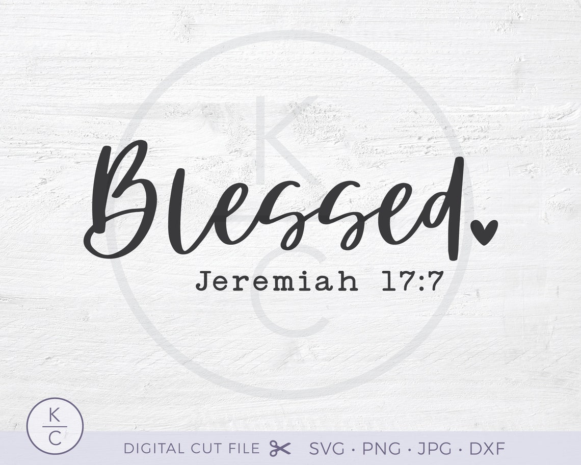 Blessed SVG, Simply Blessed Svg, Bible Verse Svg, Christian Svg ...