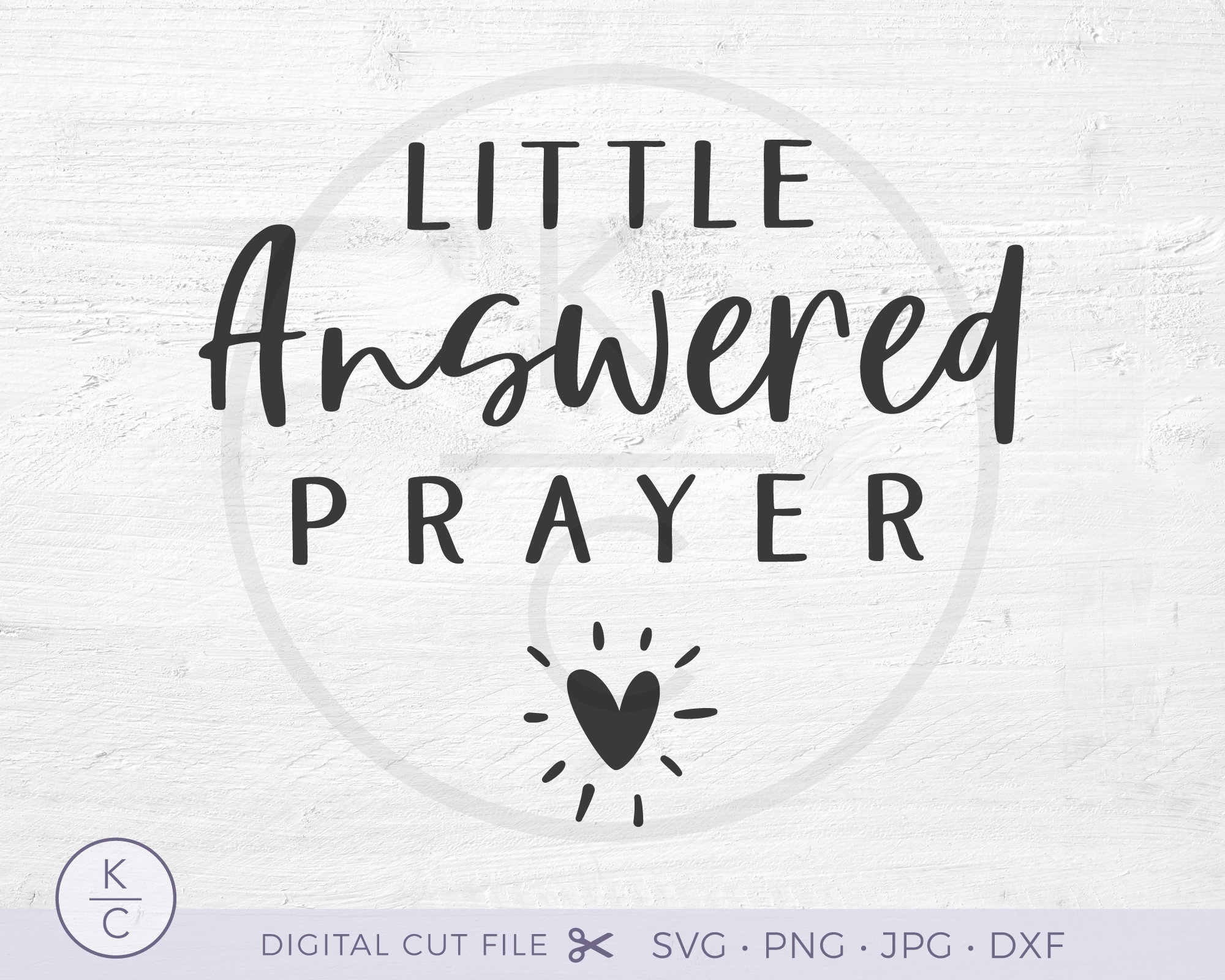 Paper, Party & Kids Little Blessing Svg png Answered Prayer Svg ...