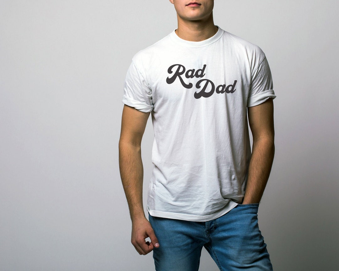 Rad Dad Svg, Dad Svg, Dad Shirt Design, Father's Day Svg, Father's Day ...