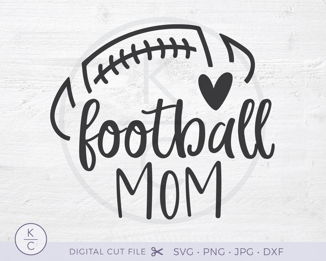 Football Mom Svg Football Clipart Football Svg Football - Etsy