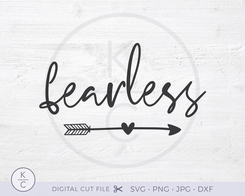 Fearless SVG, Christian Svg, Faith Over Fear Svg, Redeemed Svg ...