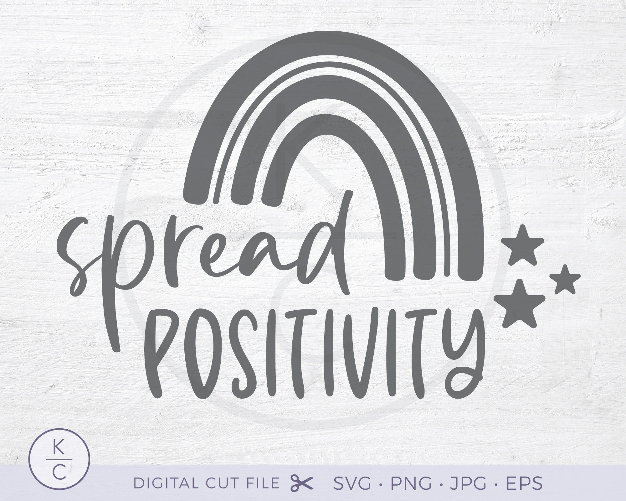 Spread Positivity SVG Bundle, Be Kind, Choose Happy (digital Download ...