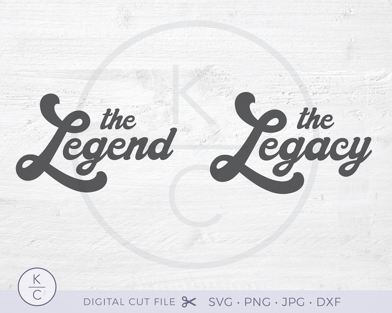 The Legend the Legacy Svg Dad Svg Dad and Son Shirts - Etsy
