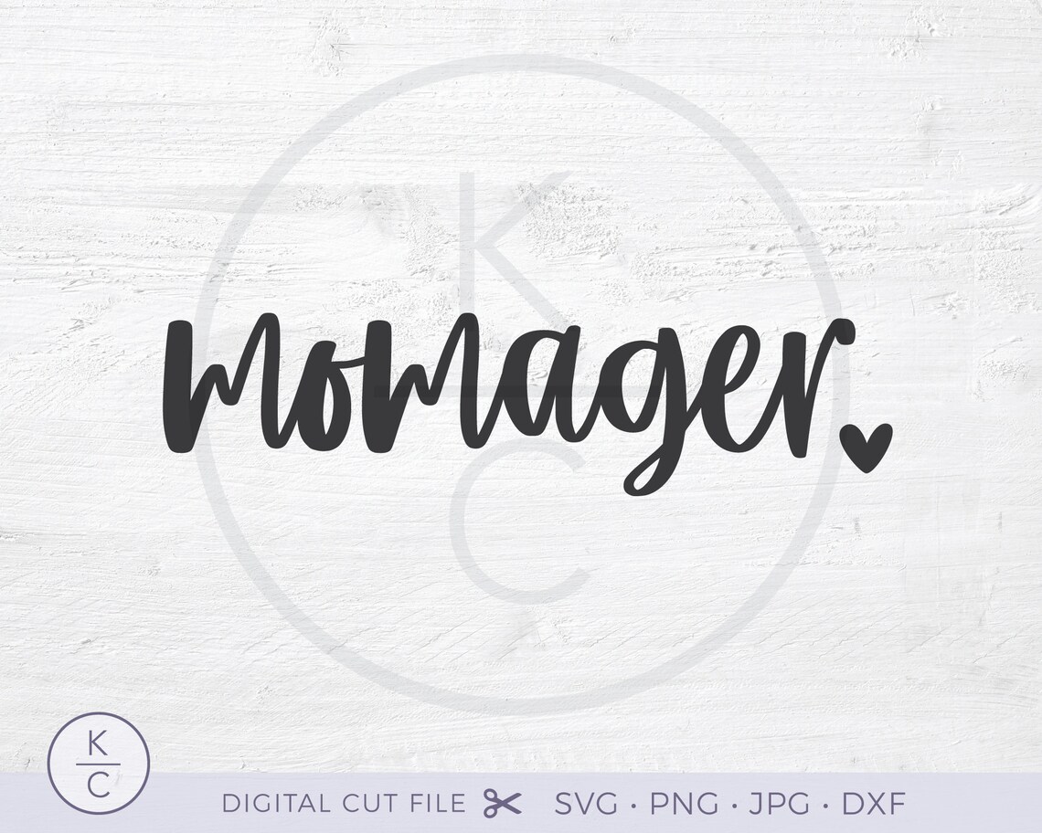 Momager Svg Mom Life Svg Mother's Day Svg Mom Shirt - Etsy