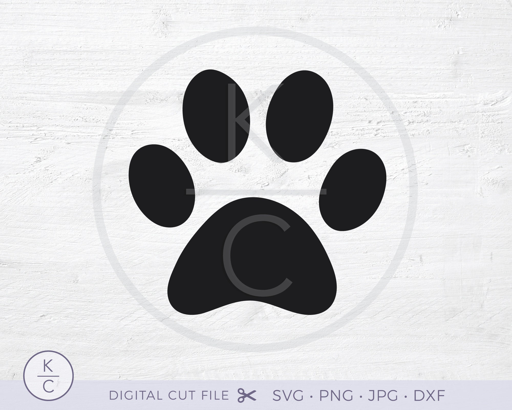 Paw Print Svg Pawprint Svg File Dog Paw Svg Animal Paw Svg - Etsy