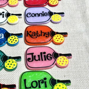 Pickleball Name Tags/pins - Etsy