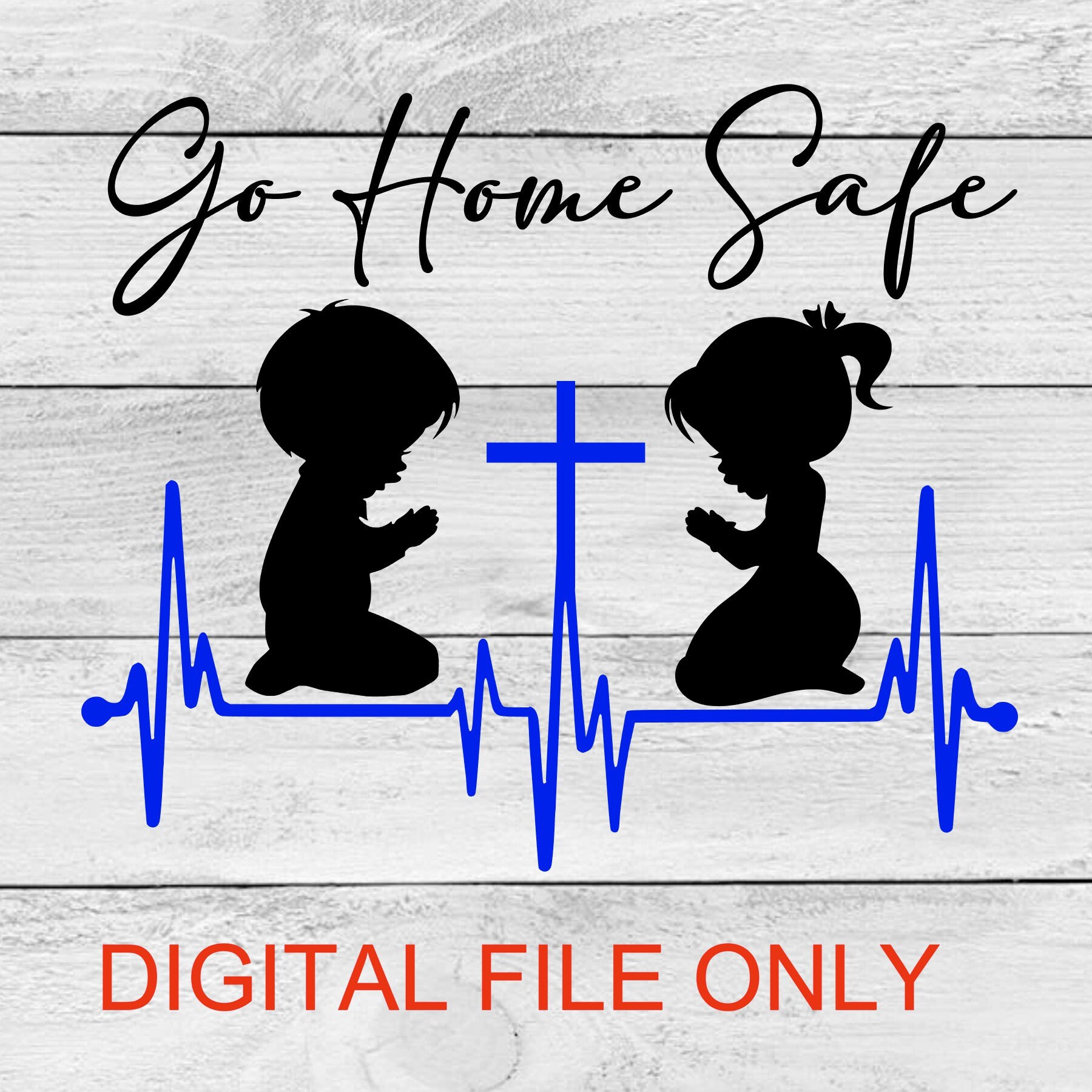 Go Home Safe SVG | Etsy