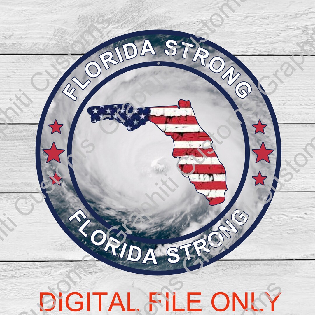 Florida Strong Hurricane SVG - Etsy