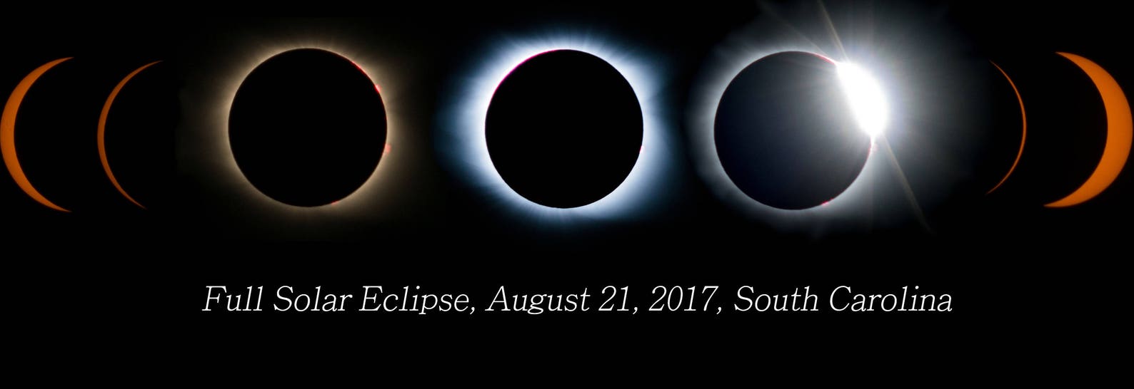 Framed Solar Eclipse Photo Collage With Phases Through Totality - Etsy