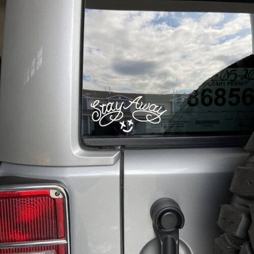 Posty Co Post Malone Inspired Decal - Etsy