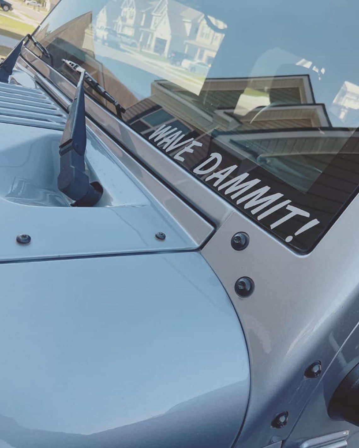 JEEP WEEK | Jeep Wave | Wave Dammit | Jeep Decal - Etsy