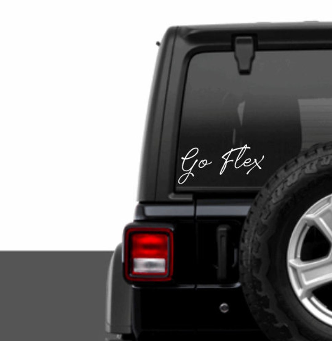 Go Flex Post Malone Inspired Decal - Etsy