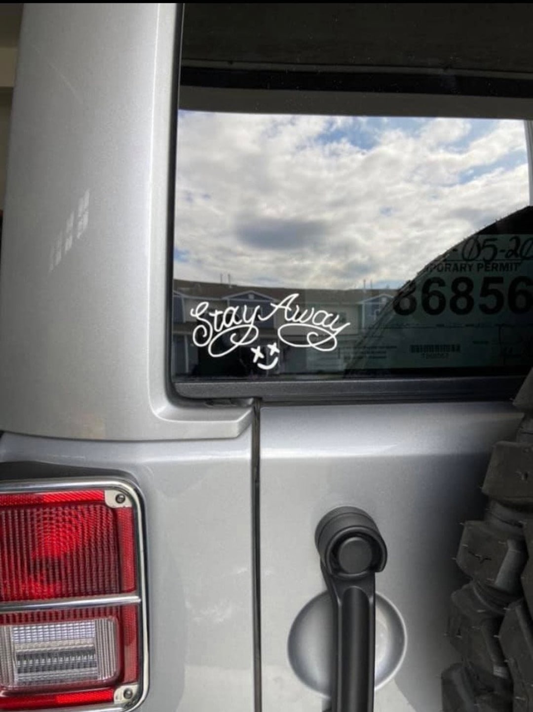 Stay Away Post Malone Inspired Decal - Etsy