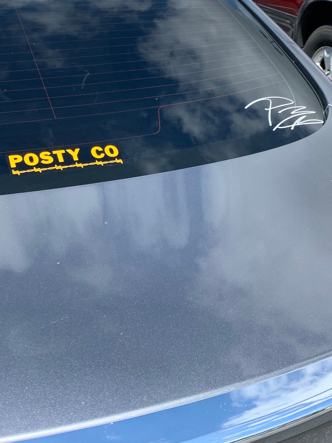 Posty Co Post Malone Inspired Decal - Etsy