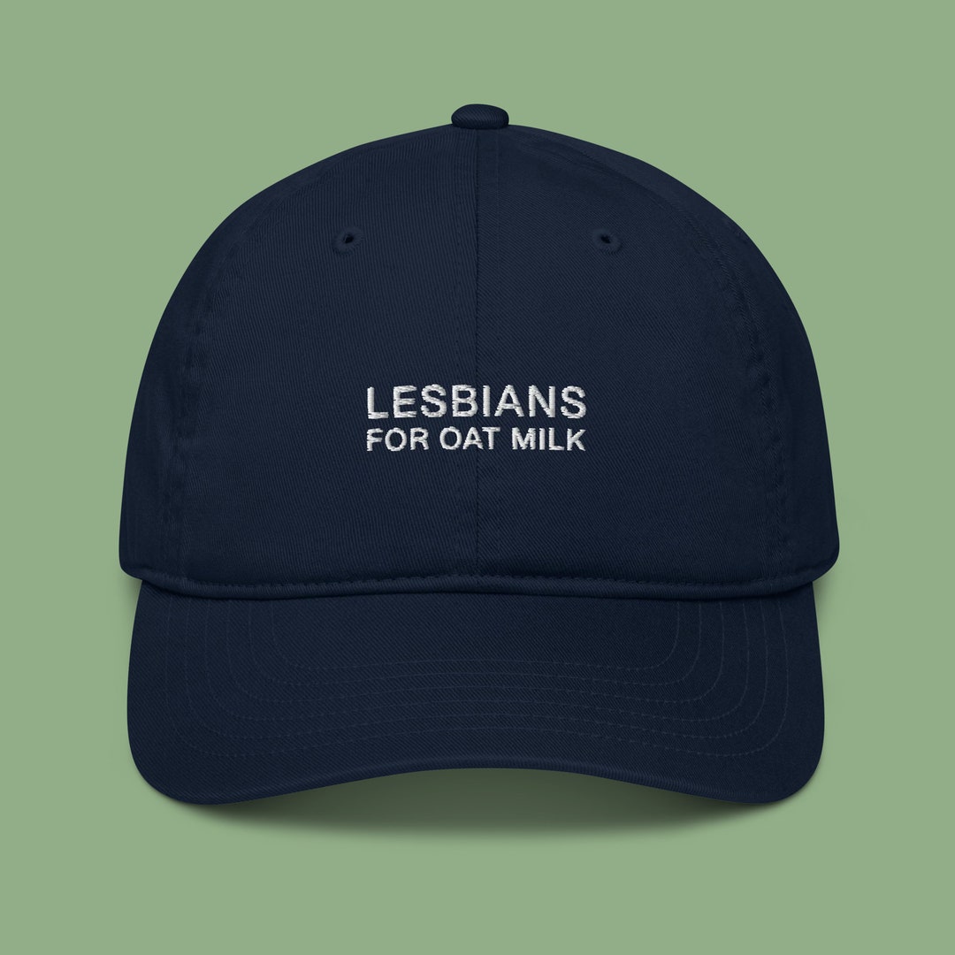 Lesbians for Oat Milk Hat | LGBTQIA+ Pride Baseball Cap | Queer Fashion ...