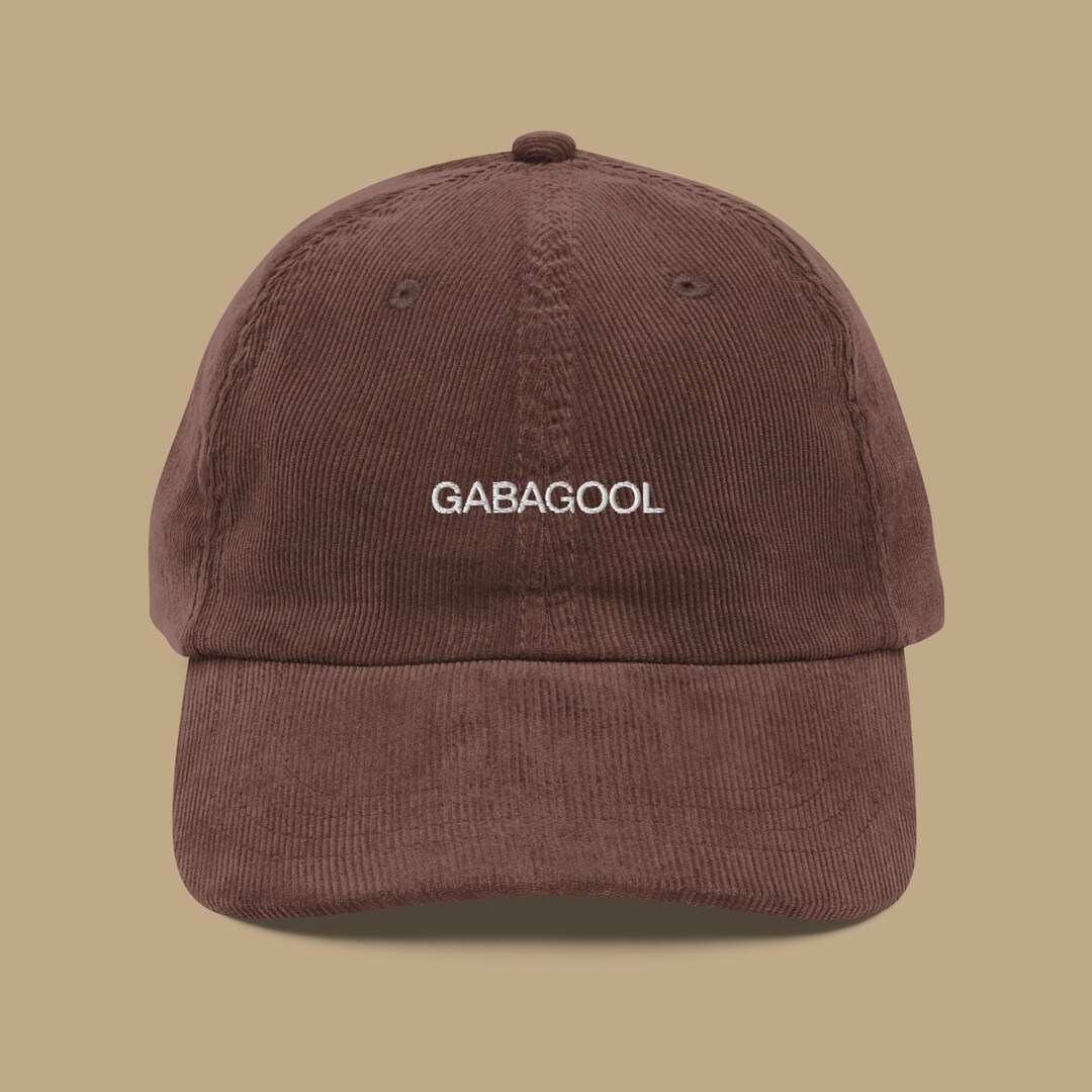 Gabagool Embroidered Corduroy Hat - Etsy