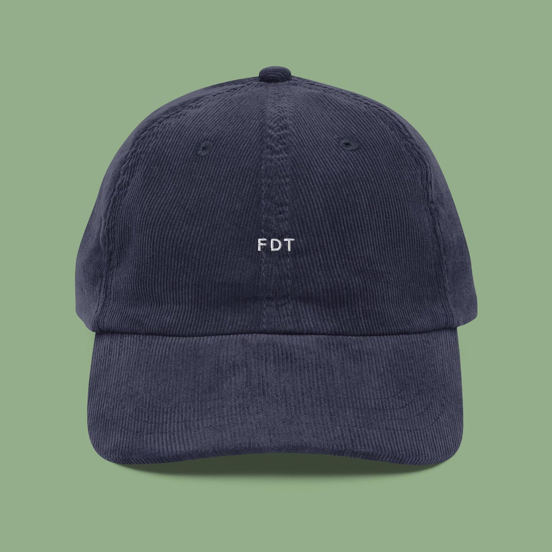 Fuck Donald Trump Embroidered Corduroy Hat | FDT Hat | Political ...