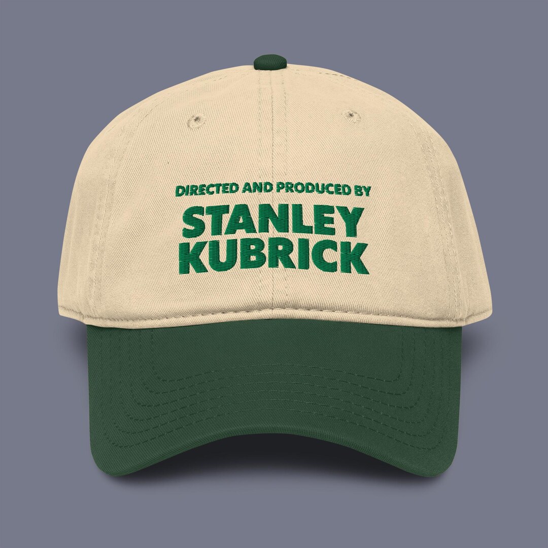 Stanley Kubrick Embroidered Garment Washed Baseball Cap | Director Hat ...