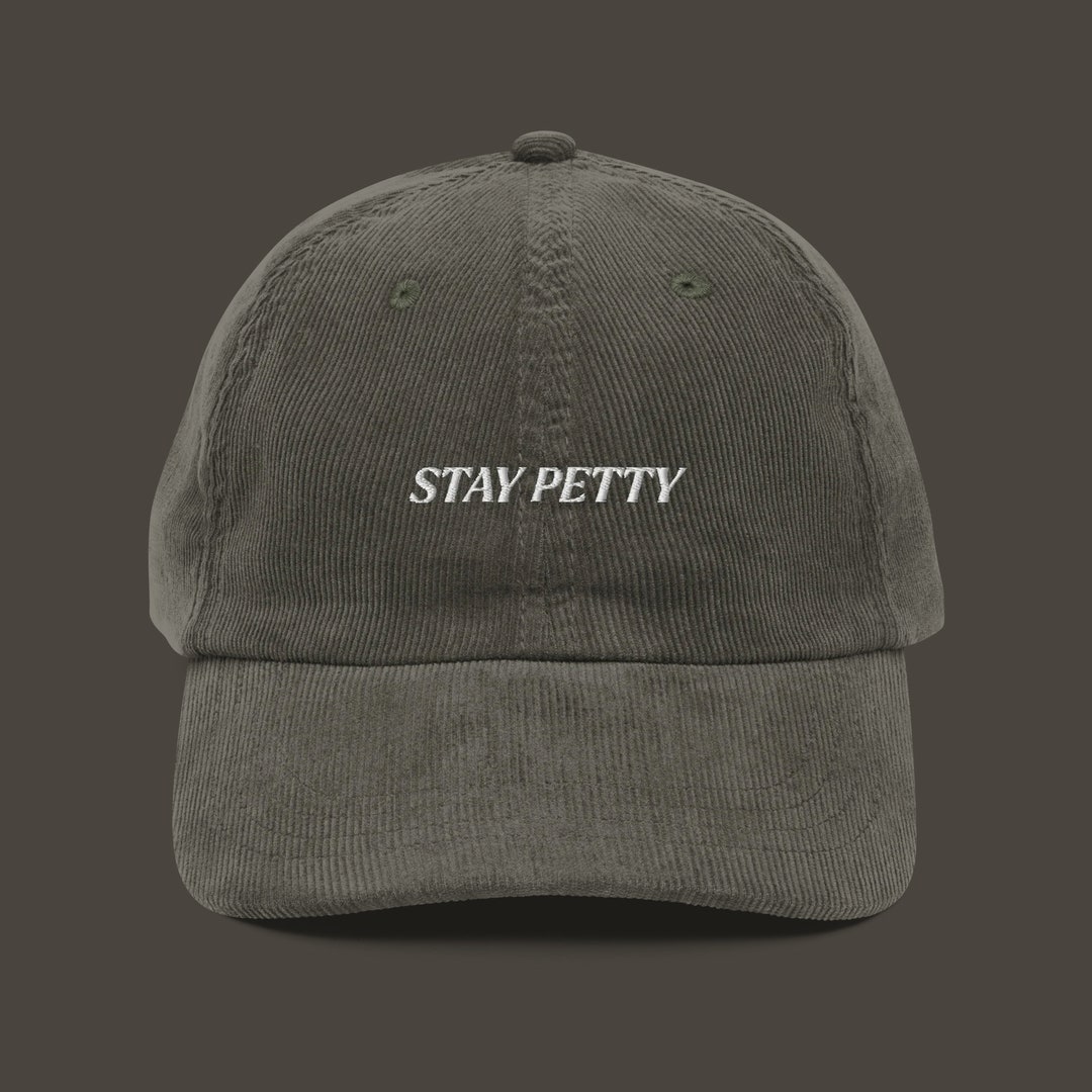 Stay Petty Corduroy Hat | Expression - Etsy