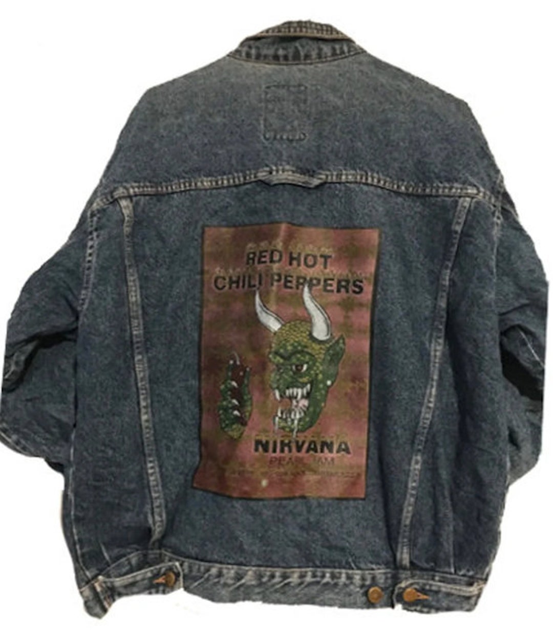 1980’s Retro Vintage RHCP (red Hot Chilli Pepper), Nirvana and Pearl Jam Classic Poster Print ...