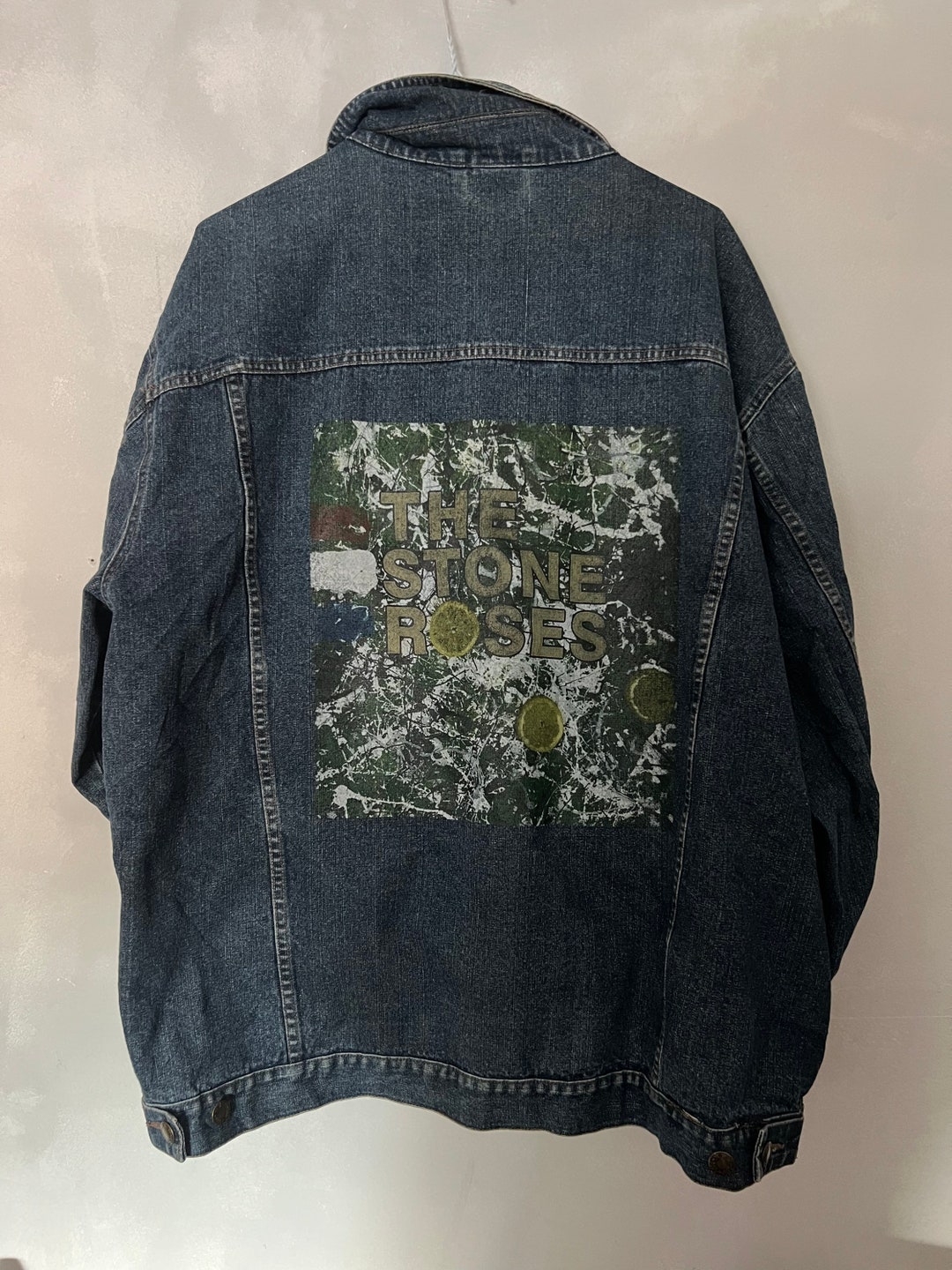 1980’s Retro Vintage the Stone Roses Print Denim Jacket. - Etsy