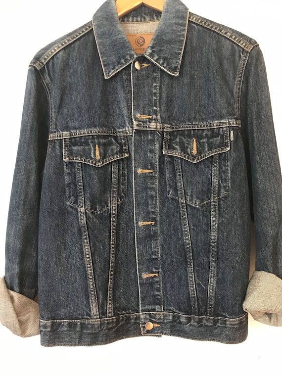 1980’s retro vintage “ZZ TOP ” print denim jacket. - Gem