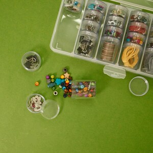 Storage Box 24 Round Individual Screw Top Containers - Etsy