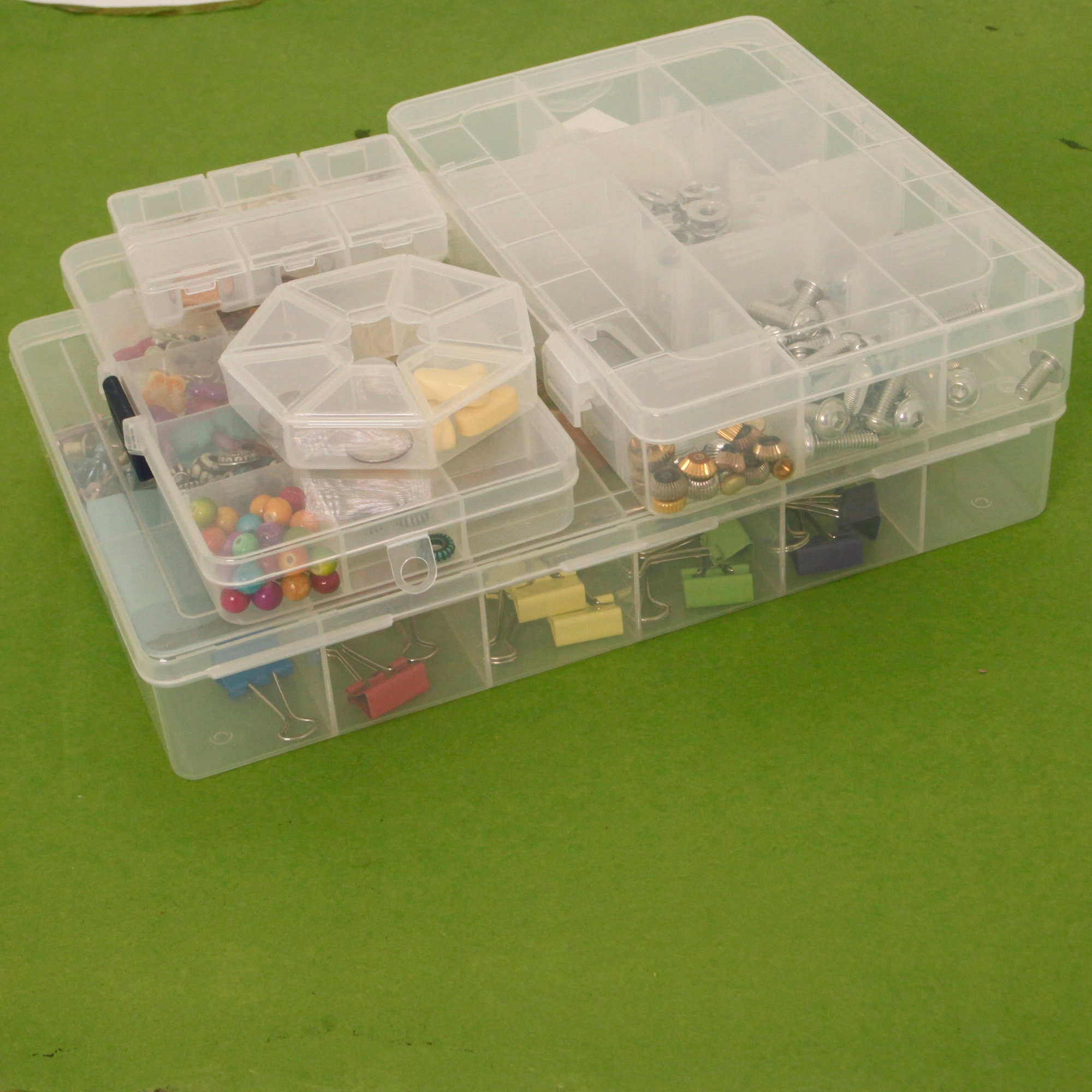 Craft Storage Organizer Bundle 5 PCS Craft Bead School - Etsy