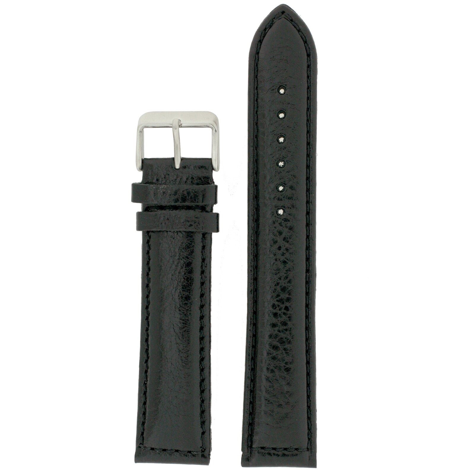 Watch Band Extra Long XL Genuine Leather Calf Smooth Padded With ...