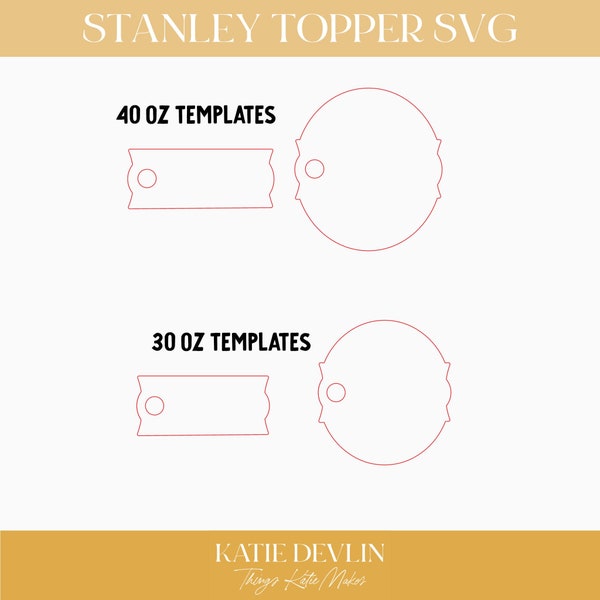 Stanley Topper Svg - Etsy