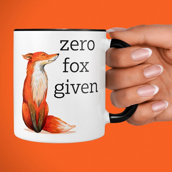 Zero Fox Given Mug - Etsy