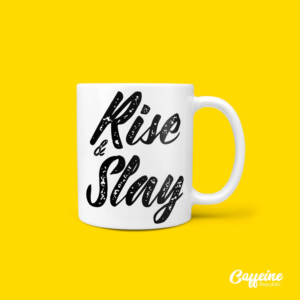 Slay Coffee Mug Rise and Slay Mug Boss Lady Mug Sassy - Etsy