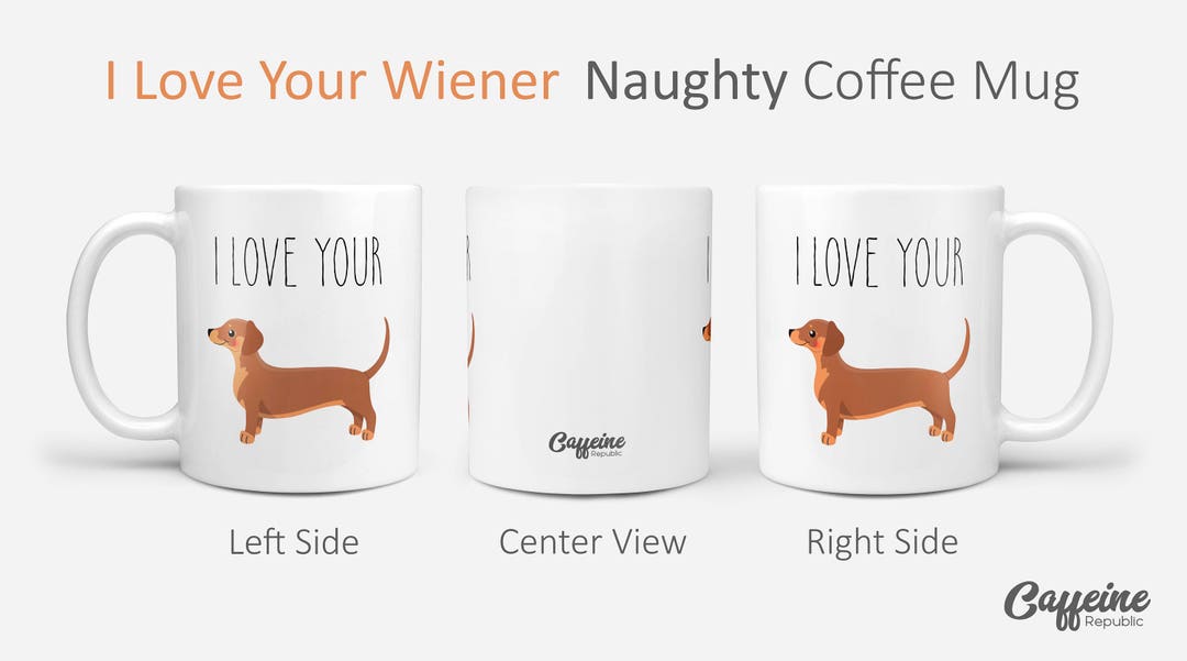 I Love Your Wiener Naughty Valentines Naughty Gift for Him Gift for ...